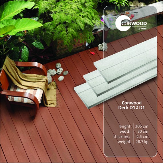 Decking Conwood(Fibre cement)